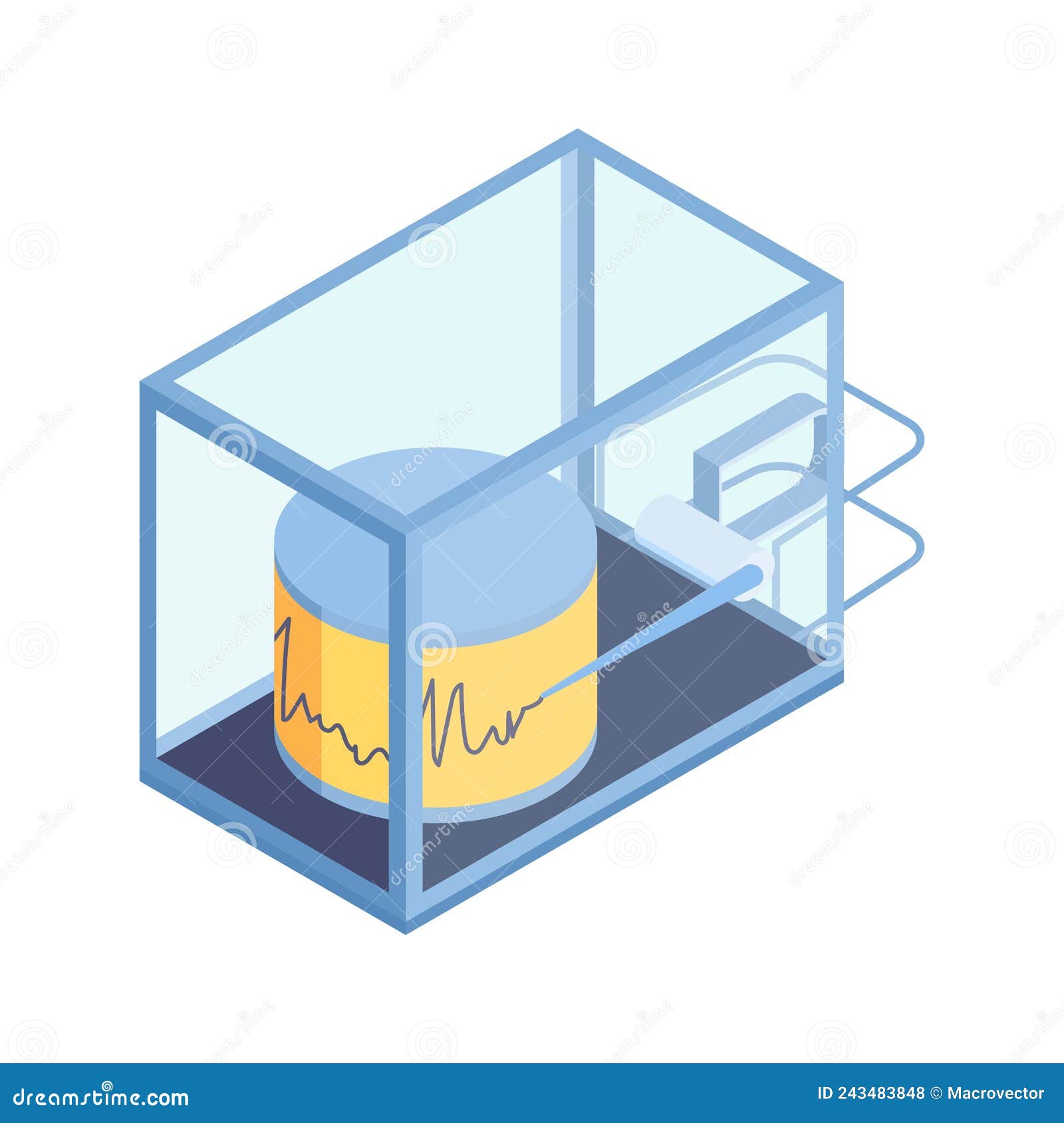 Isometric Meteo Sensor Composition Stock Vector - Illustration of ...