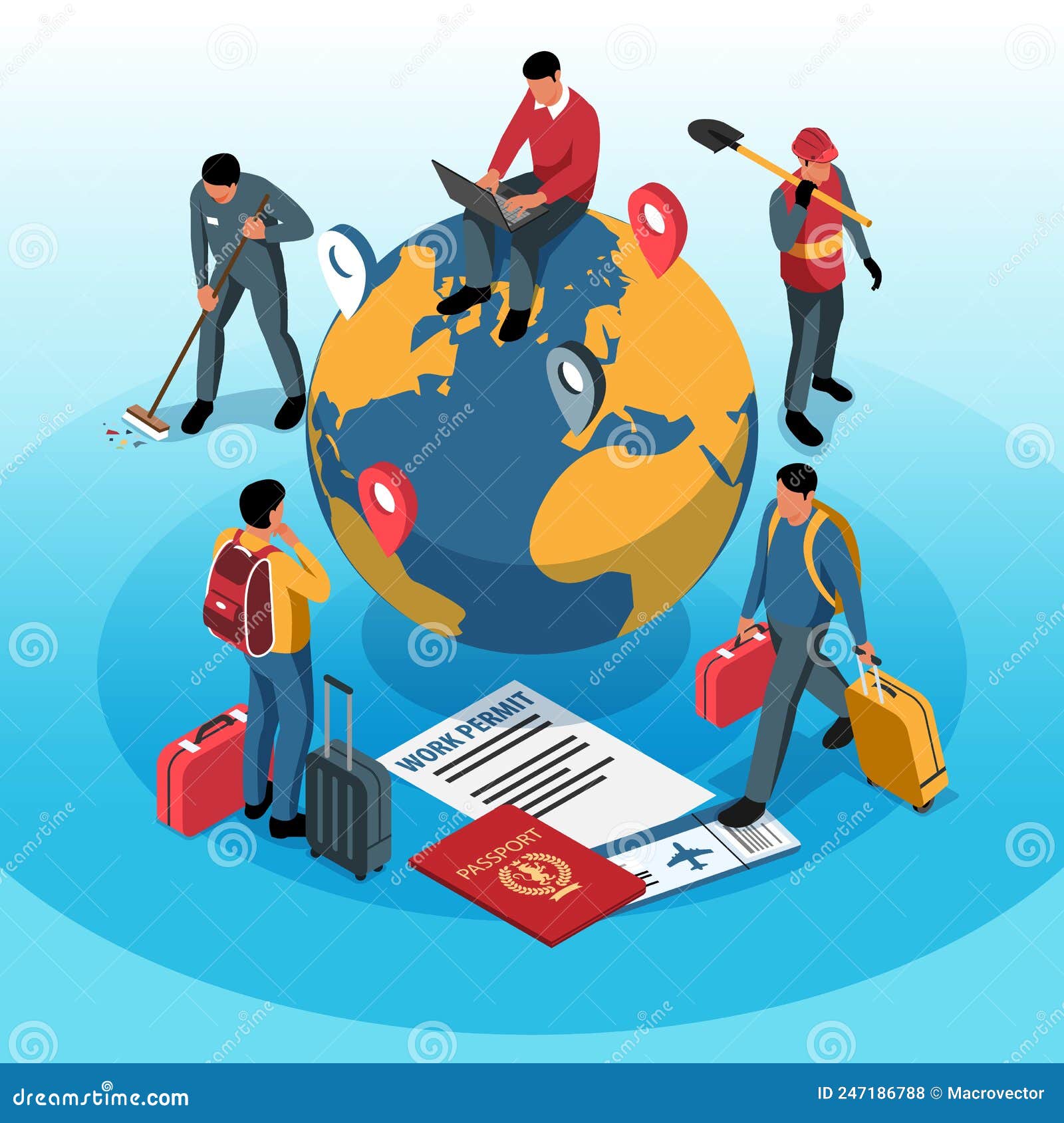 Migrant Cartoons, Illustrations & Vector Stock Images - 22510 Pictures ...