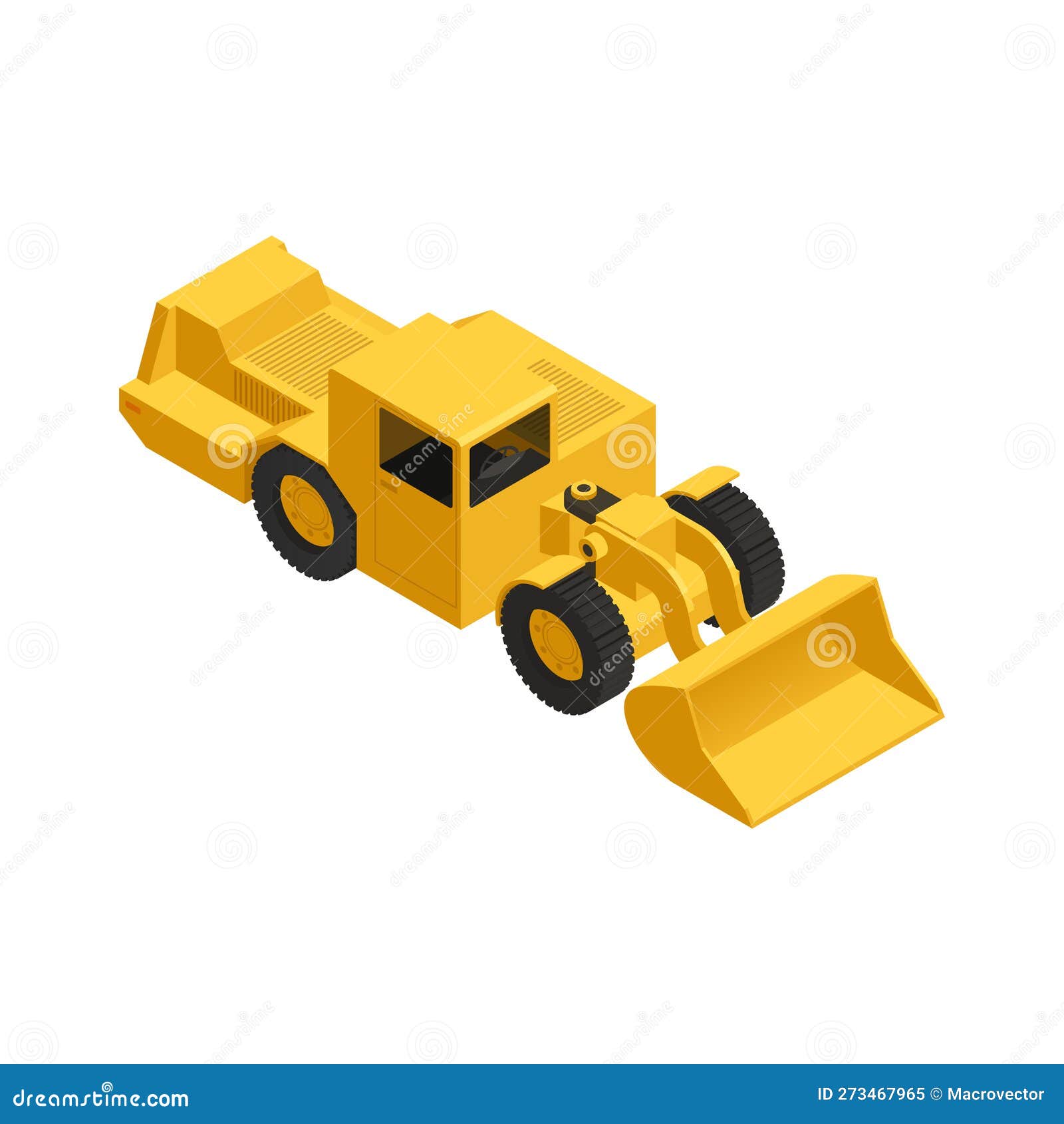 Isometric Tunneling Drilling Rigs, Self-propelled Drilling Rigs. Bucket ...