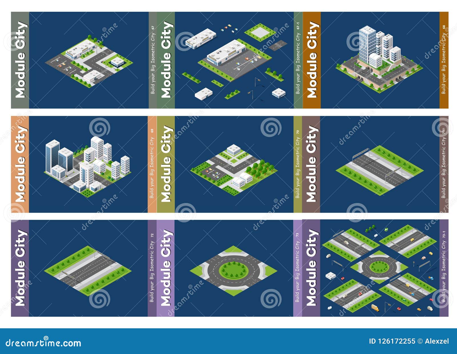 Landscape speed highway stock vector. Illustration of office - 126172255