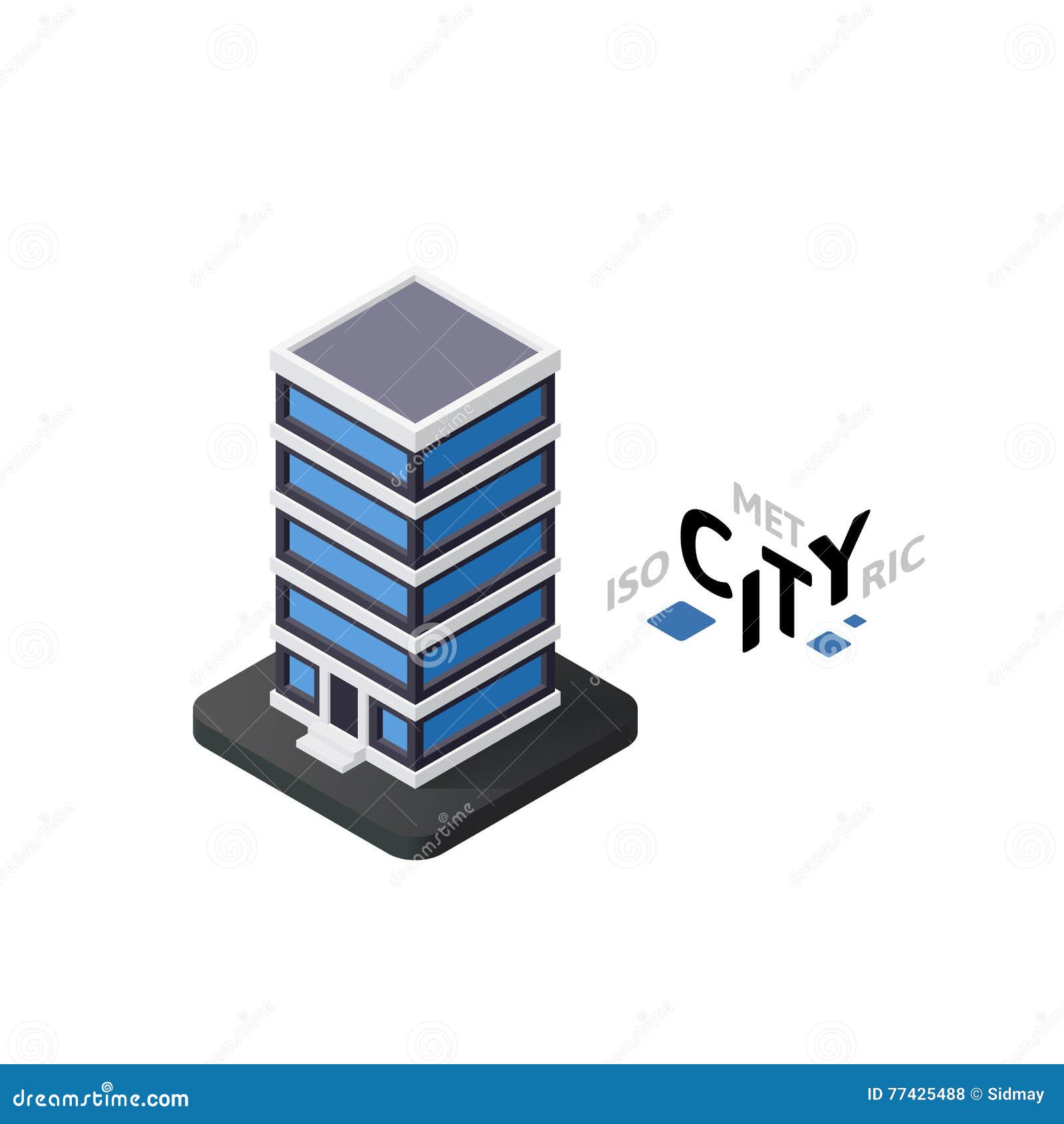 Office Building Icon Vector