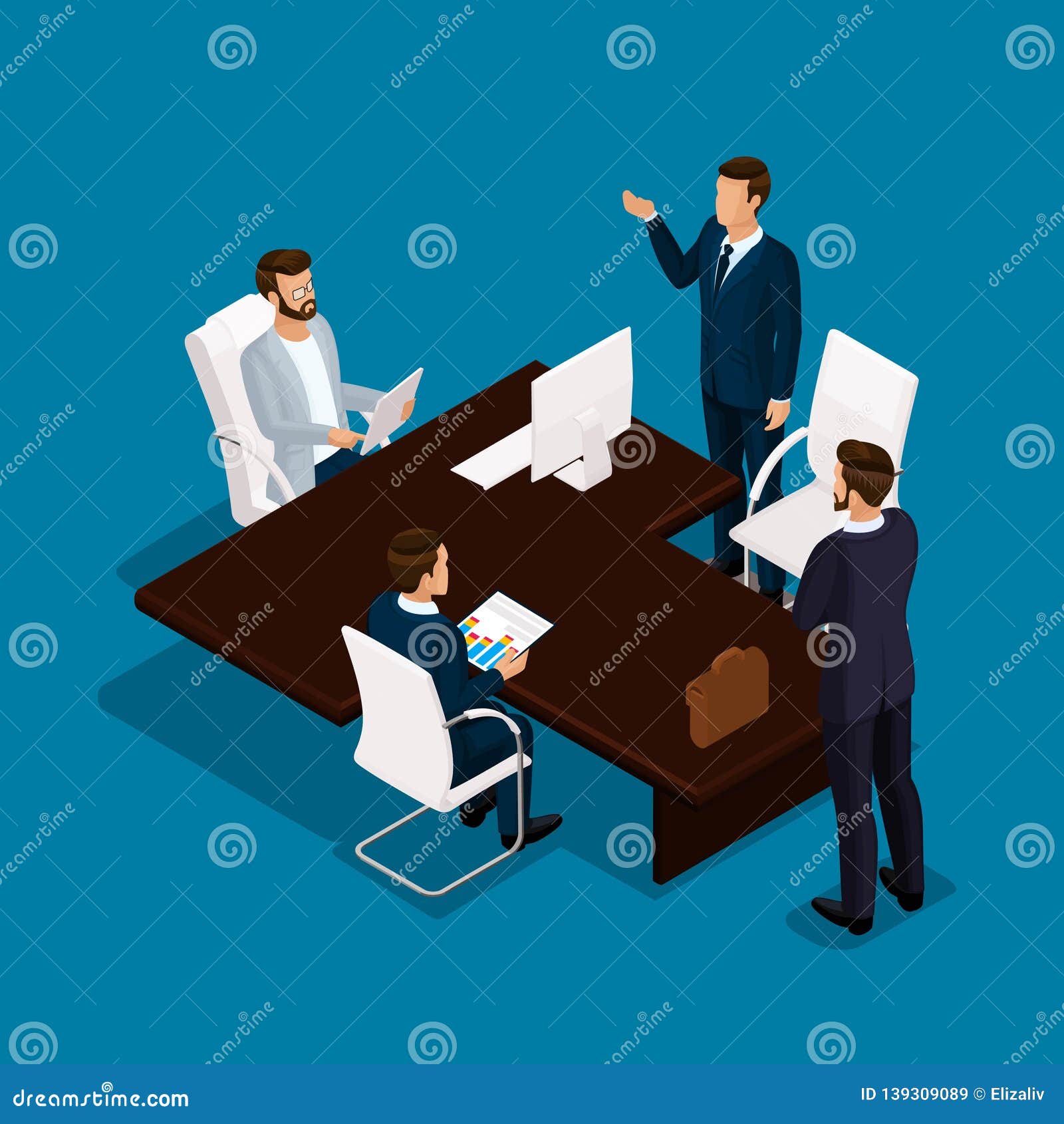 People Discussion Blue Stock Illustrations – 6,450 People Discussion ...
