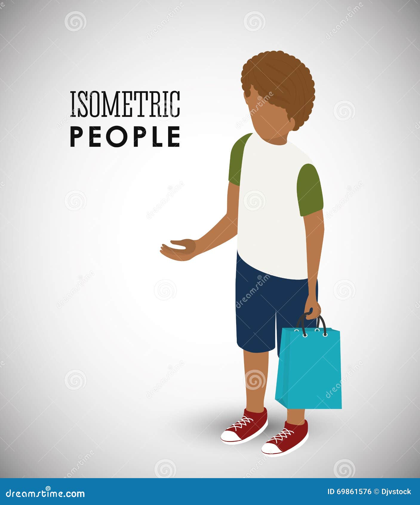 Isometric People Graphic Design, Vector Illustration Stock Vector ...