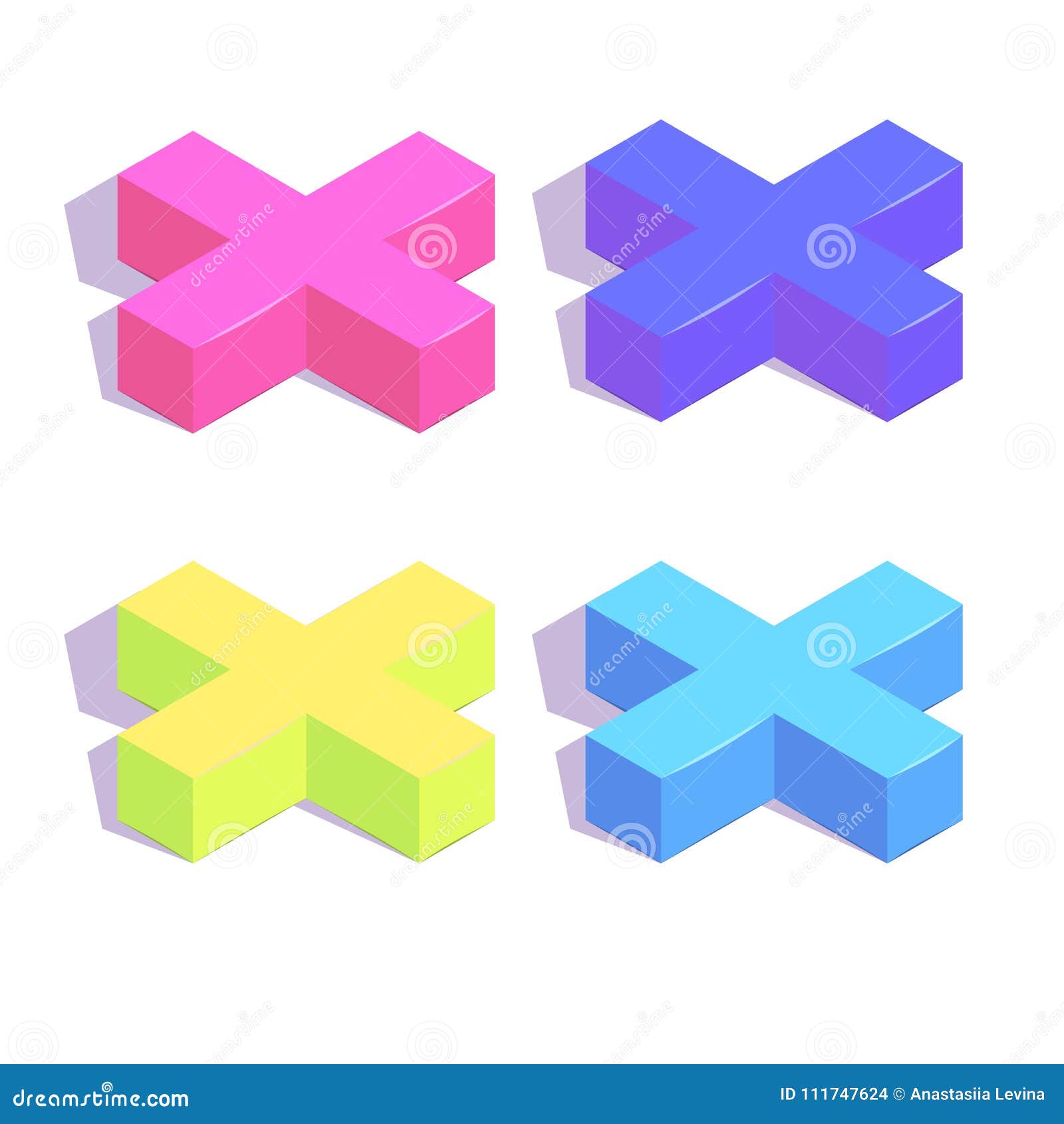 Isometric simple icon stock vector. Illustration of creative - 111747624