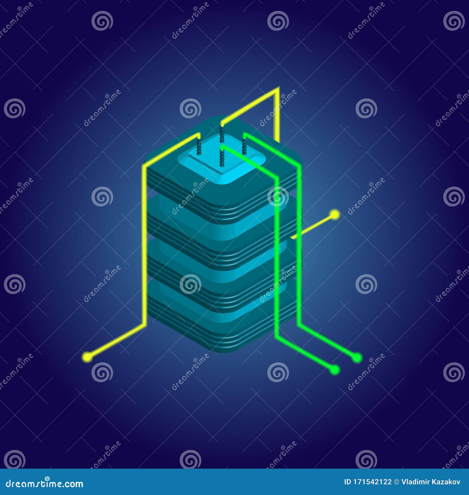 Power Distribution Transmission Of Renewable Electricity Solar Energy ...