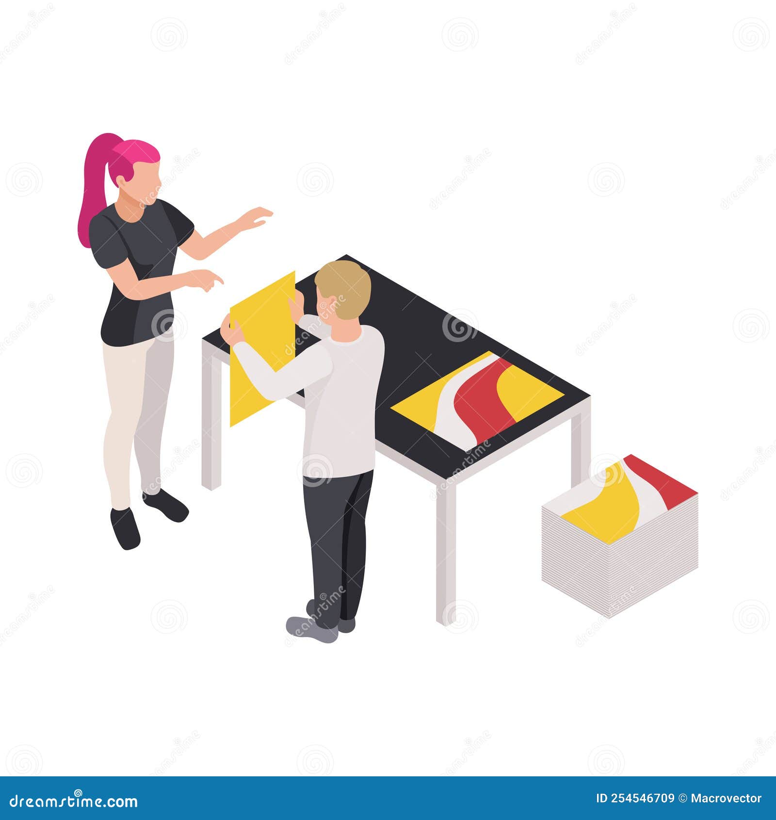 Isometric 3d Printing Modeling Process Flowchart Cartoon Vector ... Isometric 3d Printing Modeling Process Flowchart Cartoon Vector ...