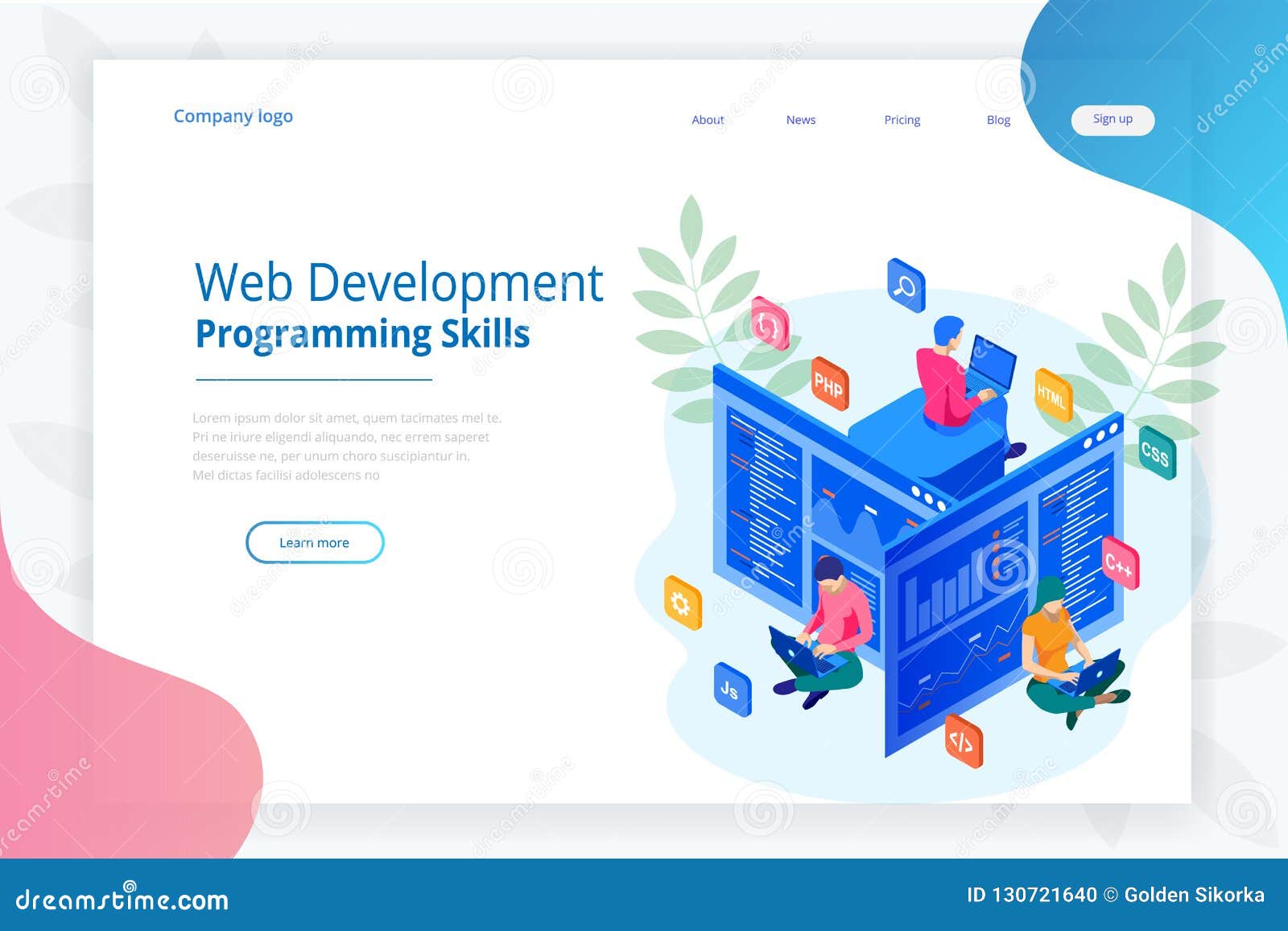 Isometric Programmer Coding New Project Web Development And Programming Skills For Website