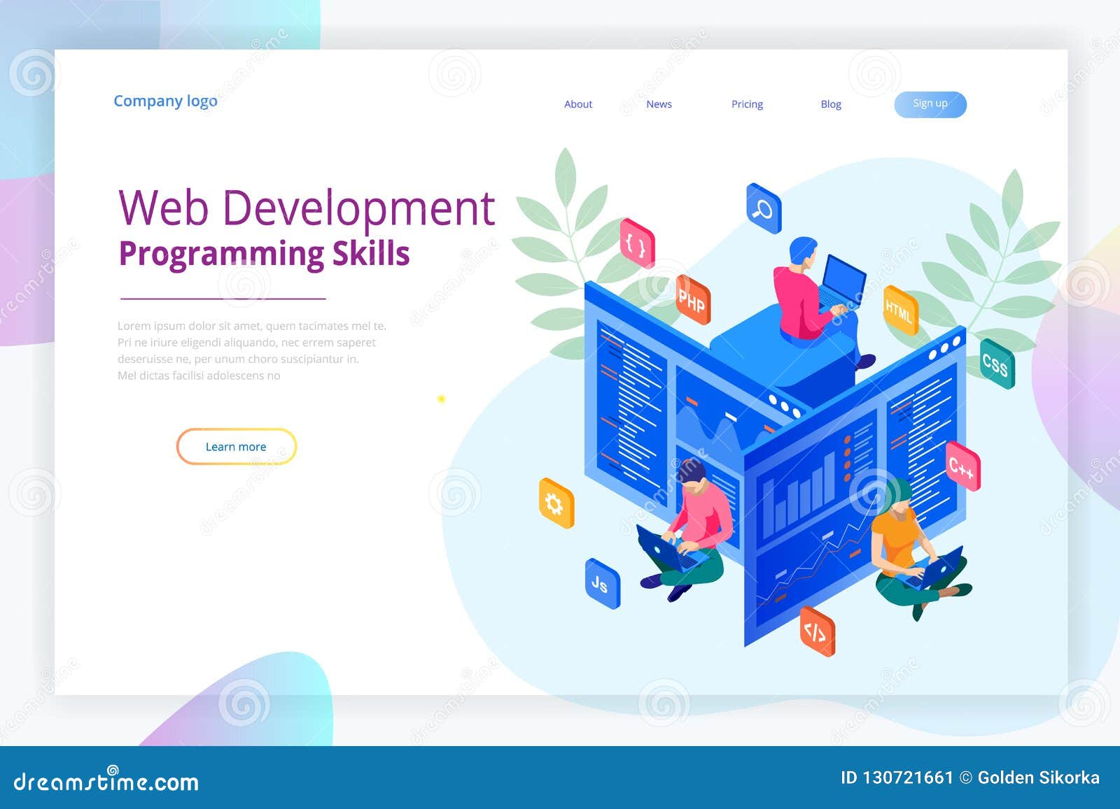 Isometric Programmer Coding New Project Web Development And Programming Skills For Website