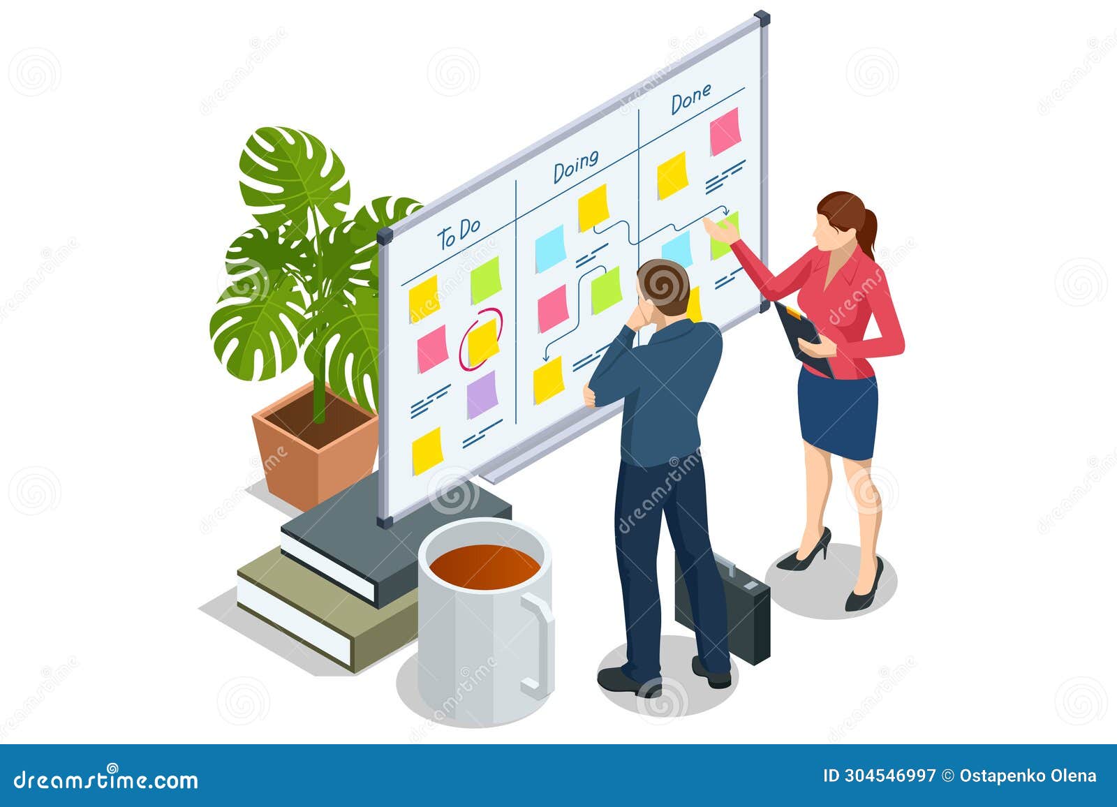 Manager Schedule Typical Workday Cartoon Vector | CartoonDealer.com ... Manager Schedule Typical Workday Cartoon Vector | CartoonDealer.com ...