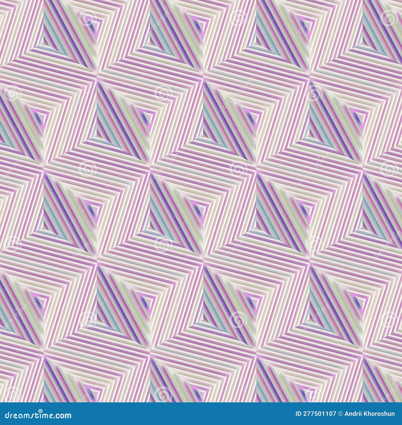 Isometric Projection of an Abstract Cube Pattern with Striped Texture ...