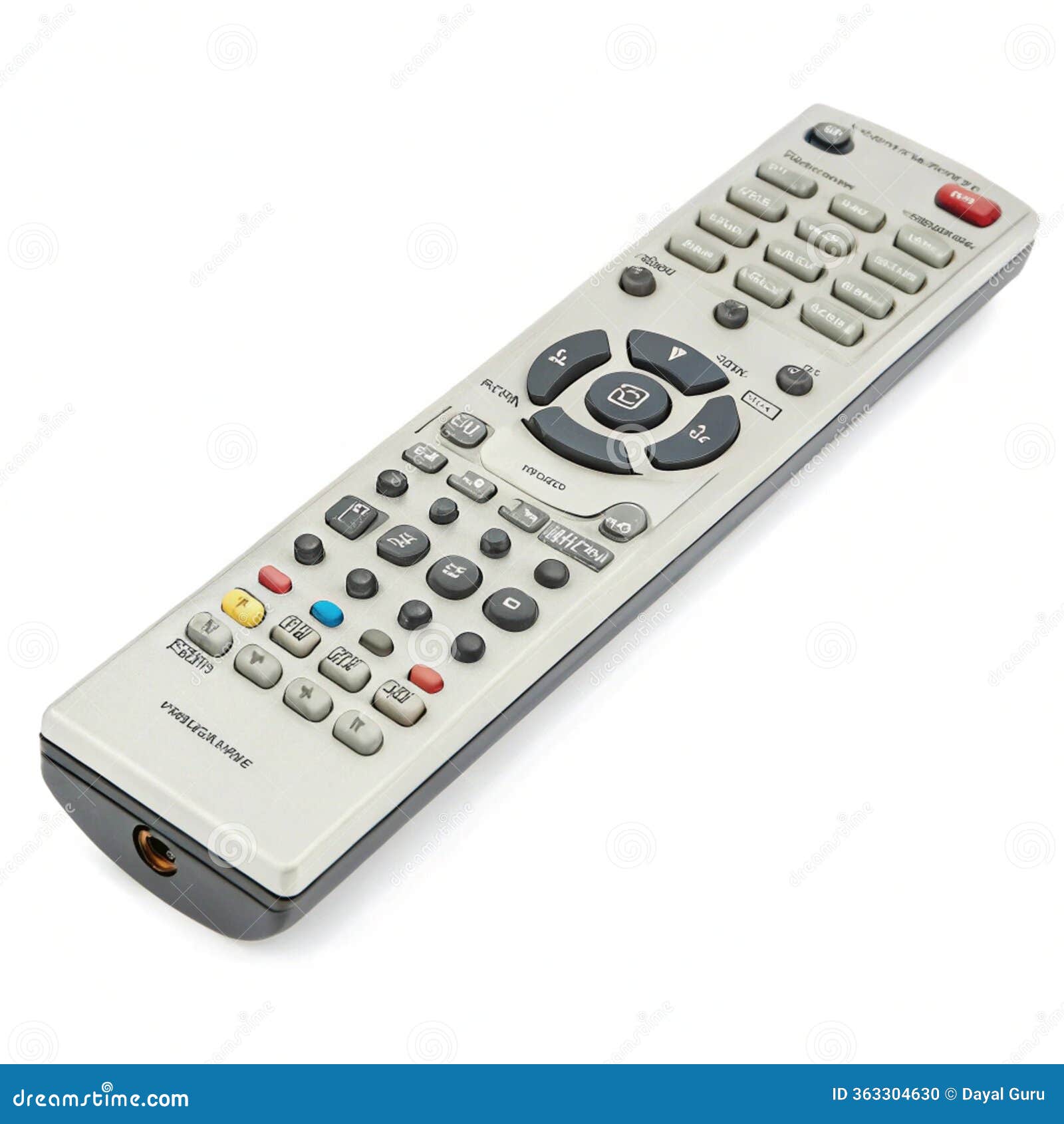 Isometric Remote Control Isolated on White Background Stock ...