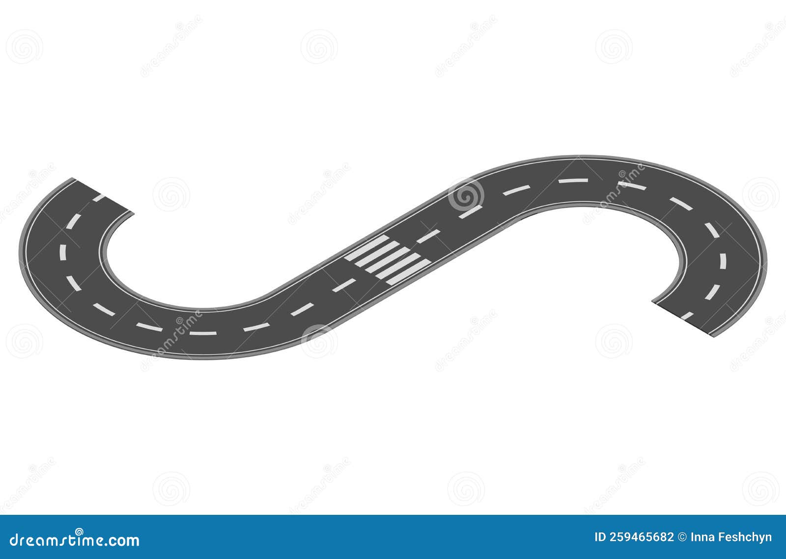 Isometric Road Element for Highway City Street Map Traffic Creation ... Isometric Road Element for Highway City Street Map Traffic Creation ...