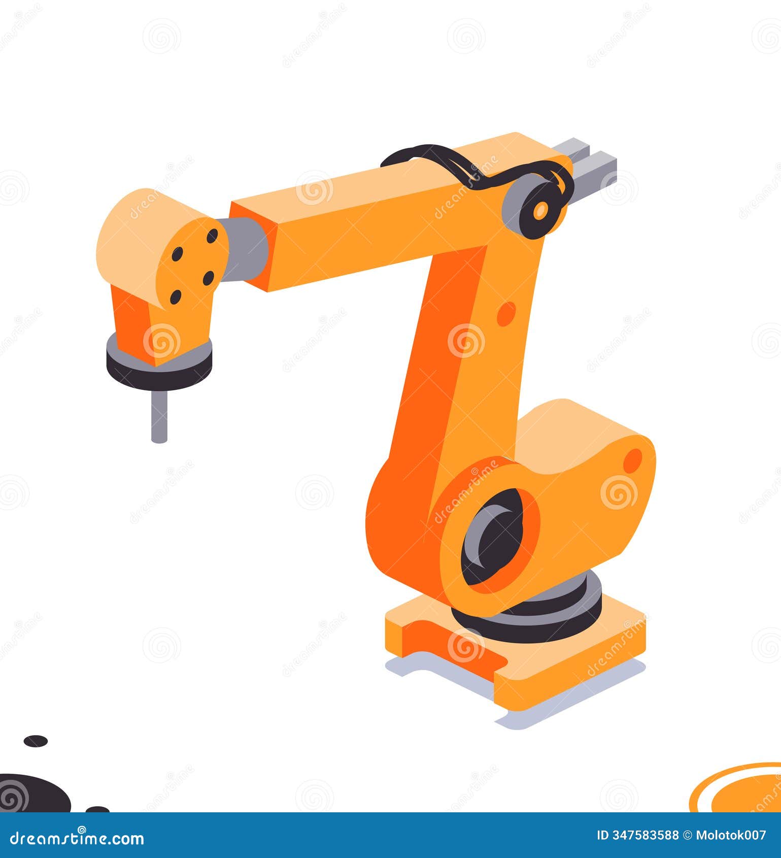 Isometric Robotic Factory. Engineer Operates Robotic Conveyor ... Isometric Robotic Factory. Engineer Operates Robotic Conveyor ...
