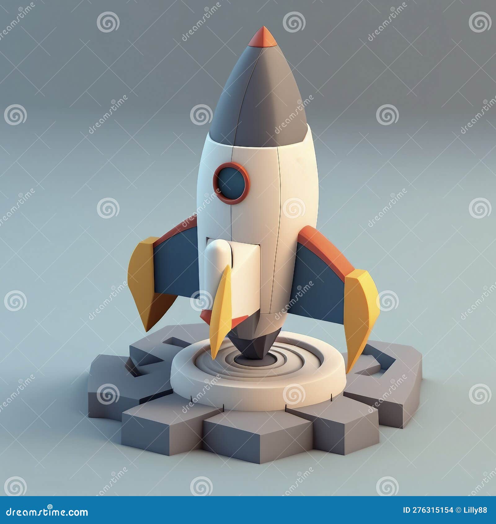 An Isometric Rocket Ship Stand by. Stock Illustration - Illustration of ... An Isometric Rocket Ship Stand by. Stock Illustration - Illustration of ...