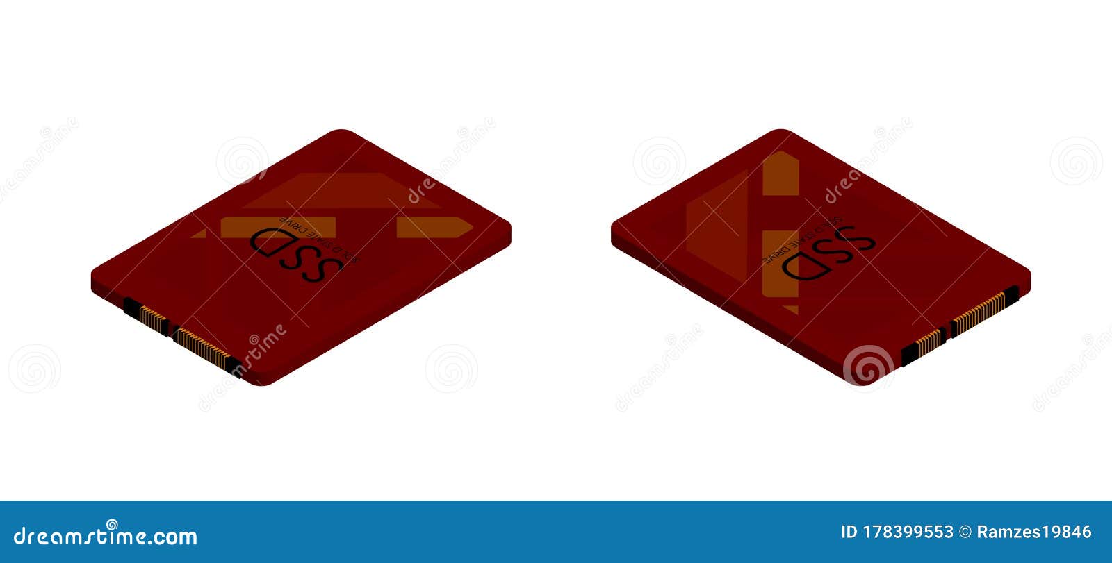 Sata Isolated Icon. Simple Element Illustration From Electronic Devices ...