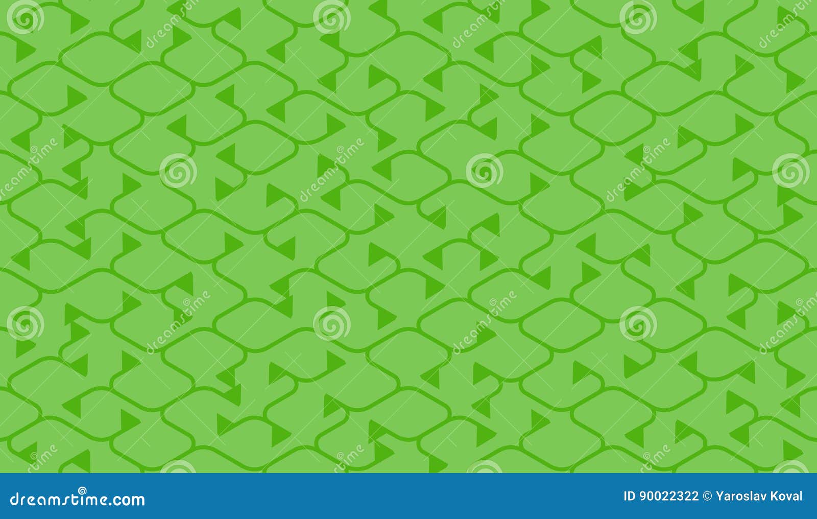 Isometric Seamless Pattern. Net Lines Background. Stock Vector ...