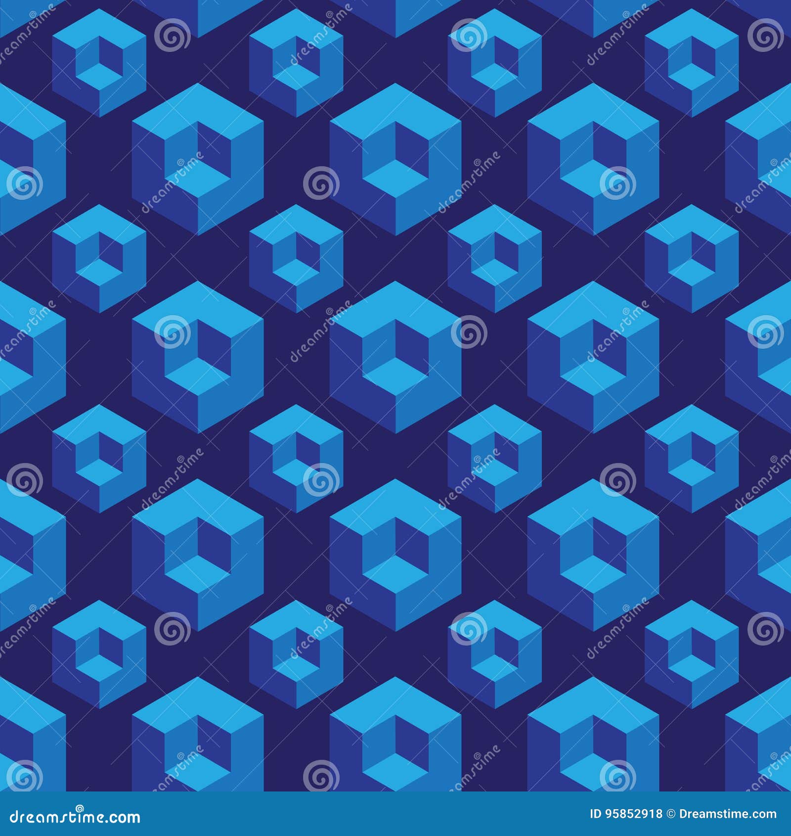 Key 3D Isometric Seamless Pattern, Password Unlock Concept Poster And ...