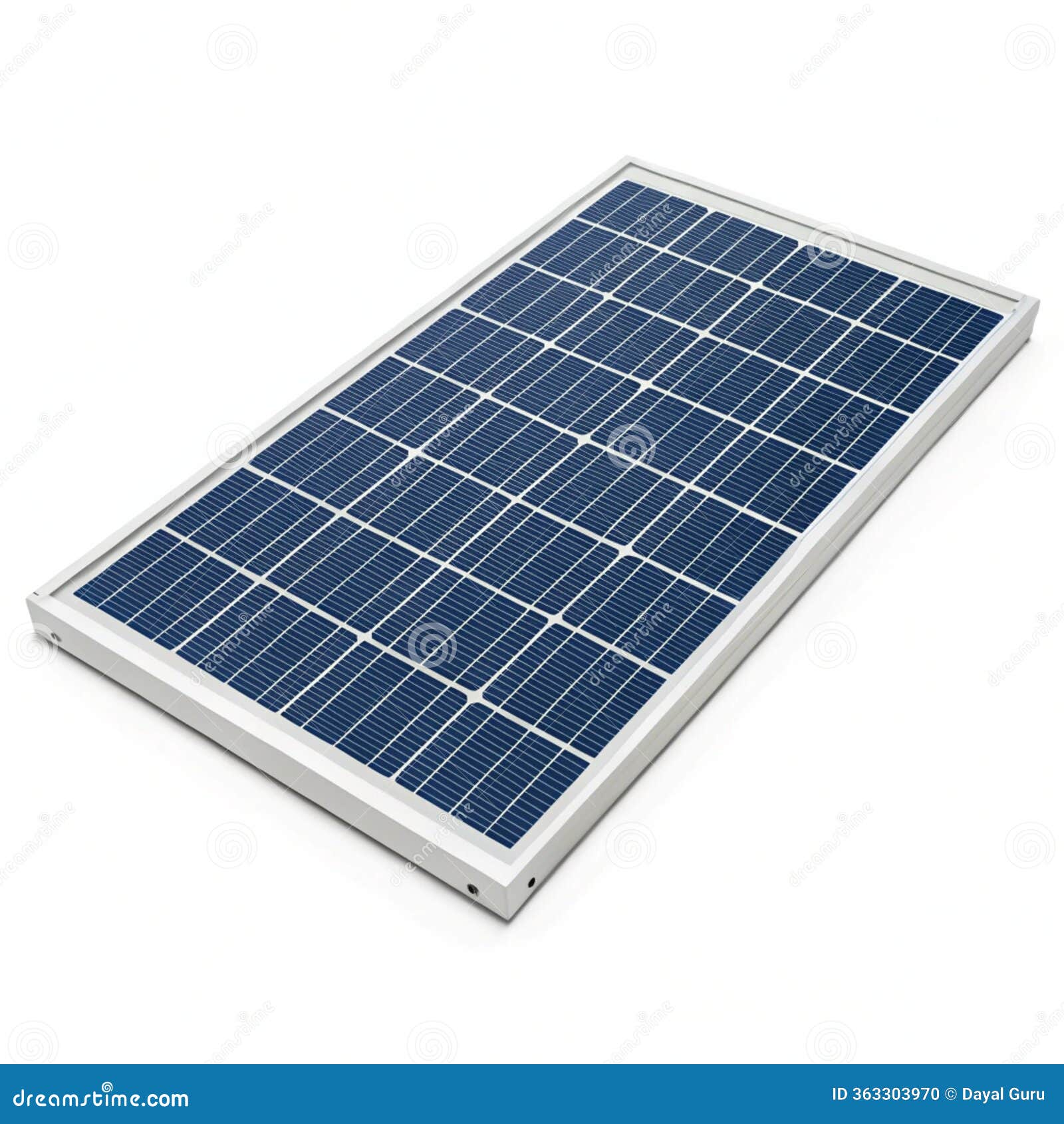 Isometric Solar Panel Isolated on White Background Stock Illustration ...