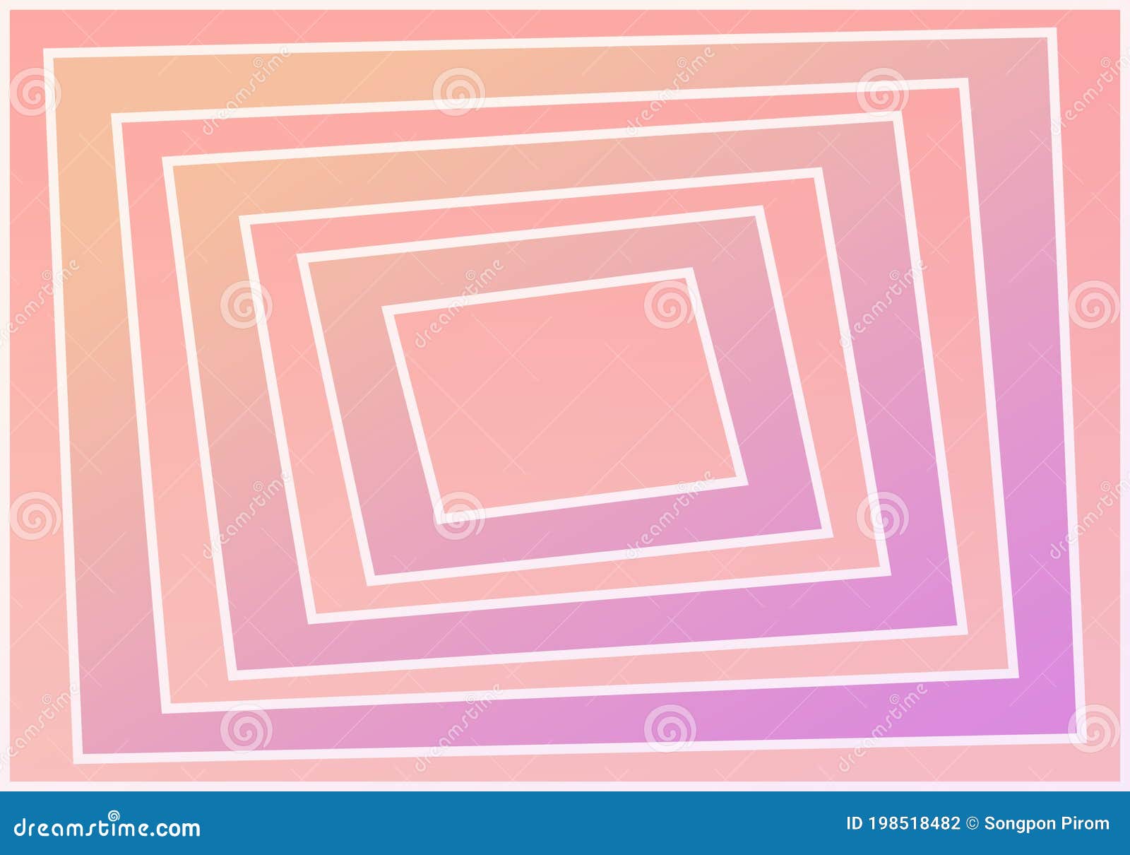 Isometric Square Bottom View Stock Illustration - Illustration of ...