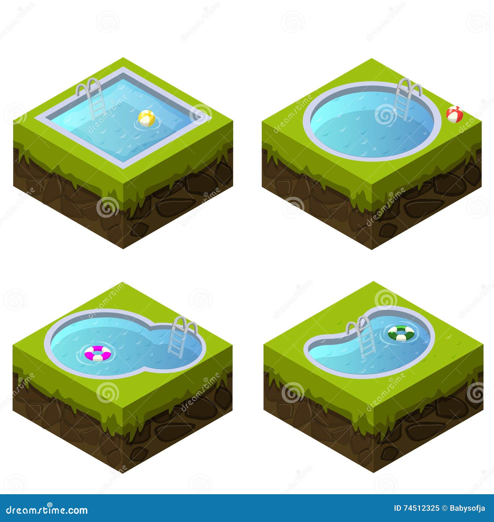 Pool Shapes Stock Illustrations – 983 Pool Shapes Stock Illustrations ...