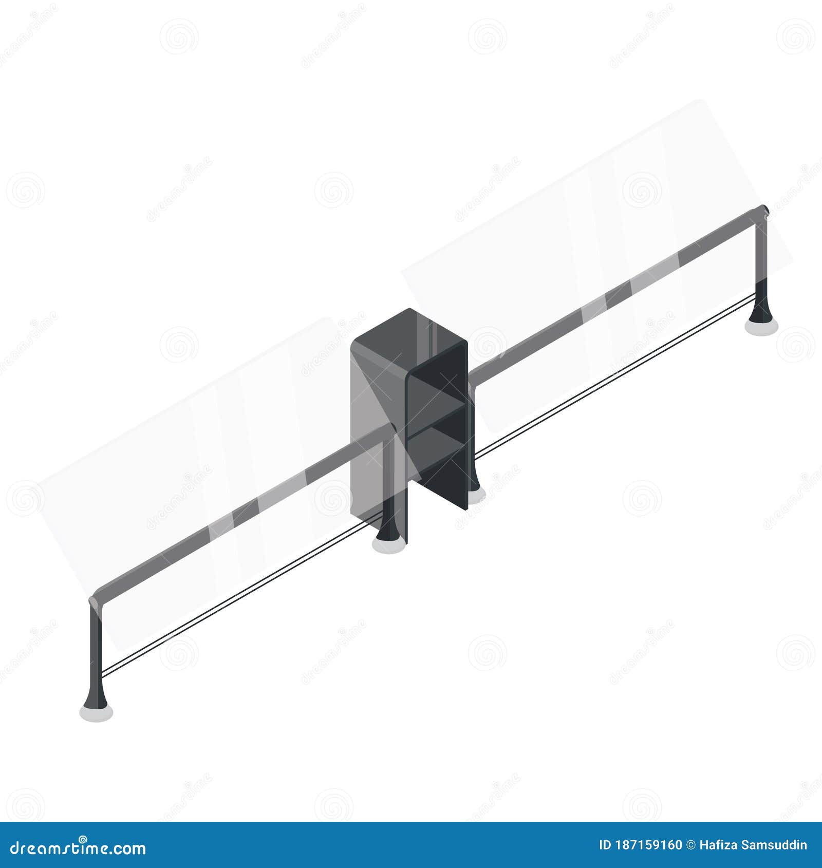 Isometric Table. Vector Illustration Decorative Design Stock Vector ...