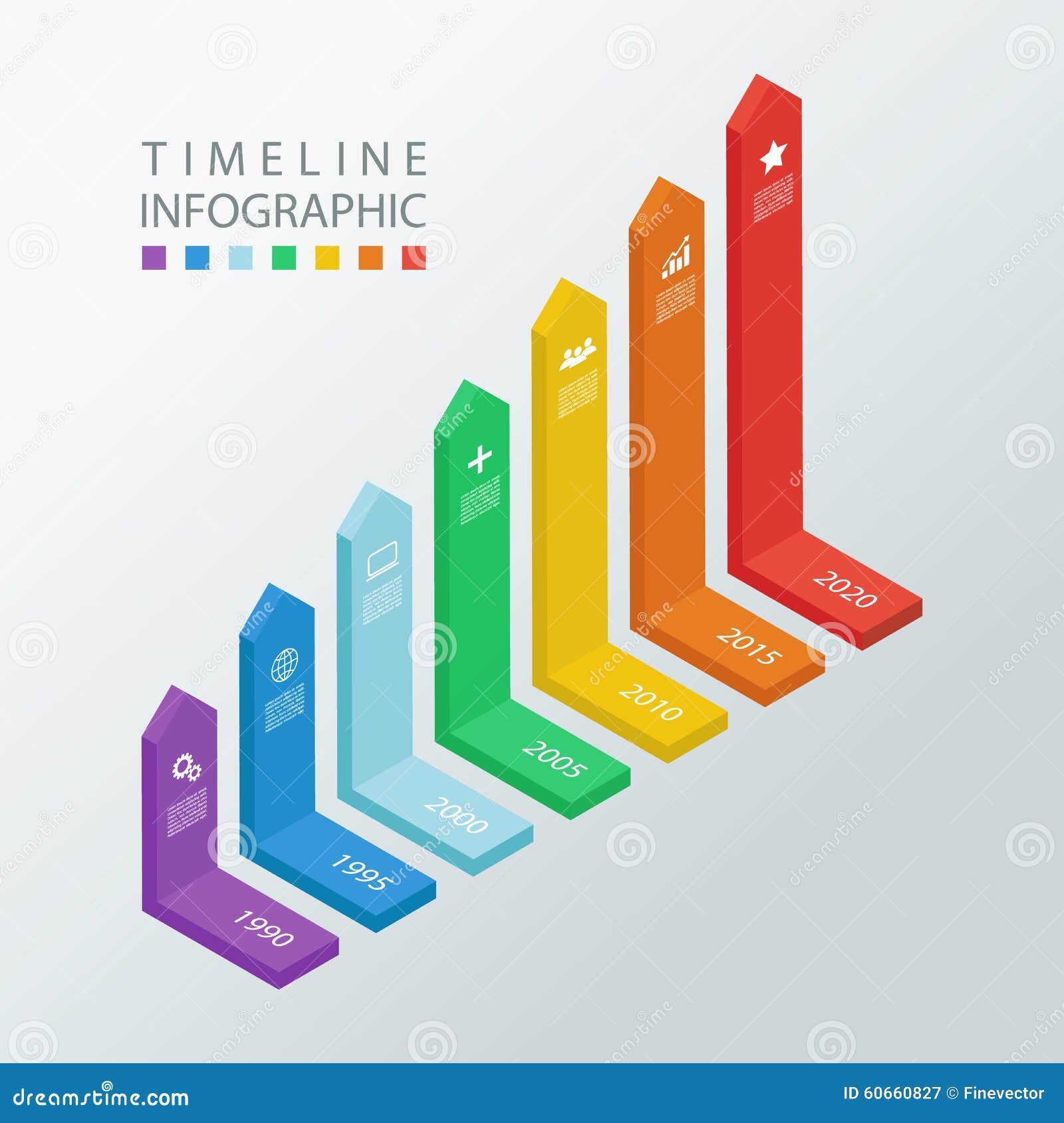 Isometric Timeline Road Navigation. City Map 8 Steps Timeline Road ...