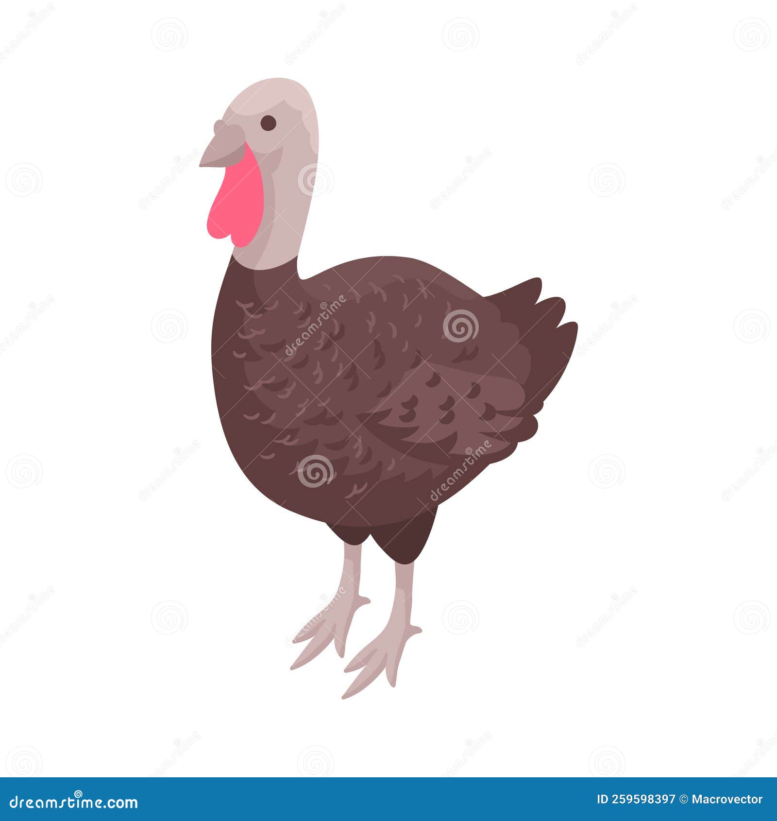 Isometric Map Of Turkey Country Vector Illustration. Football 2020 ...