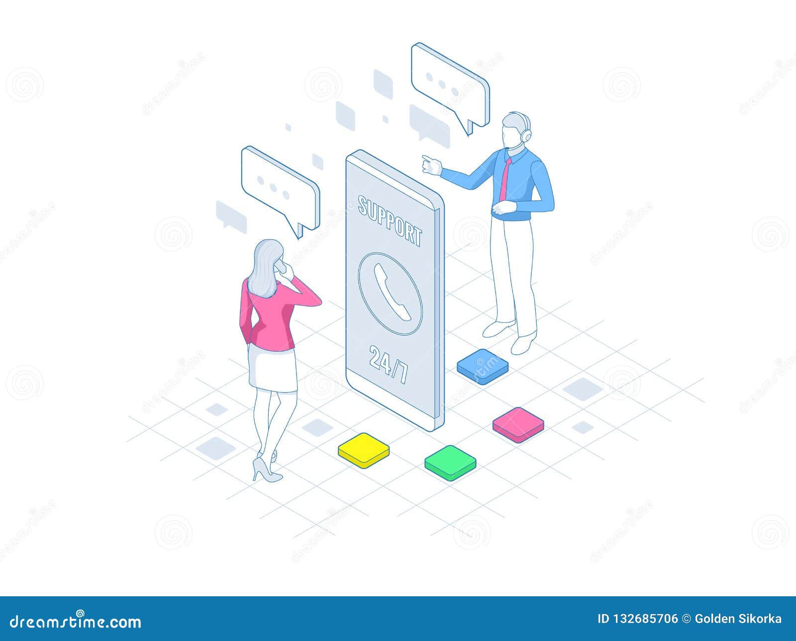 Isometric User Icon In Box Cartoon Vector | CartoonDealer.com #179519969