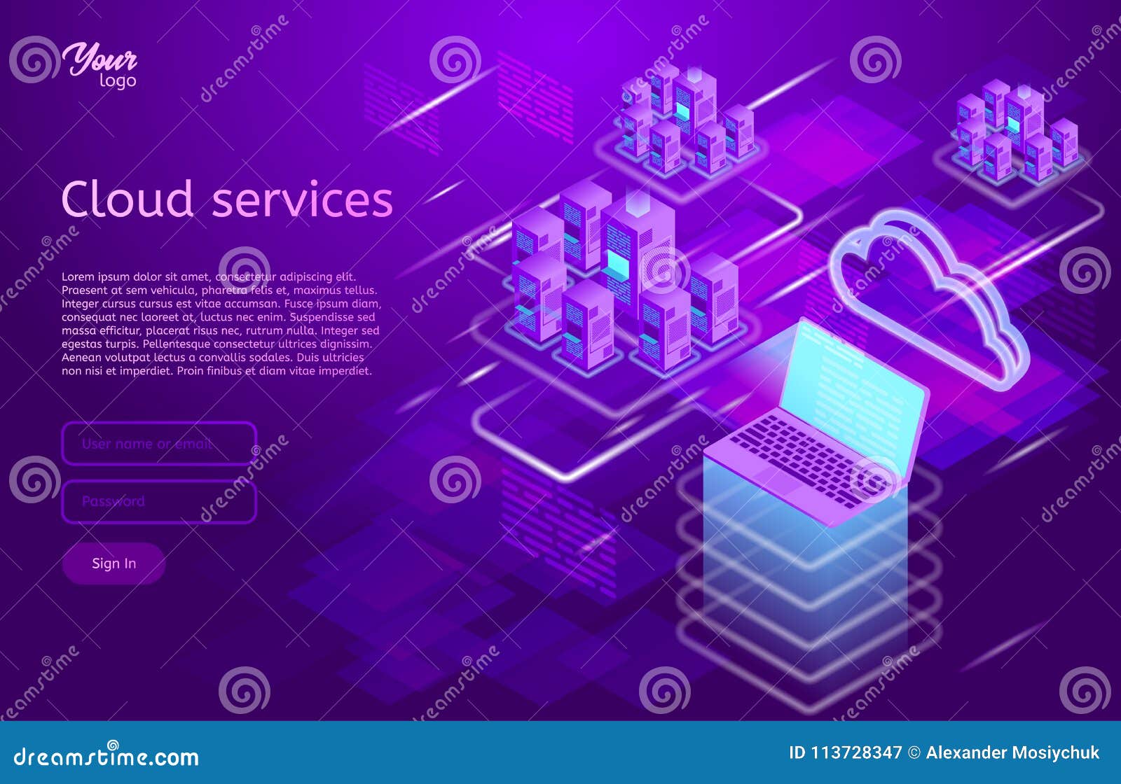 Cloud Computing Flowchart With Businessman Stock Image | CartoonDealer ... Cloud Computing Flowchart With Businessman Stock Image | CartoonDealer ...