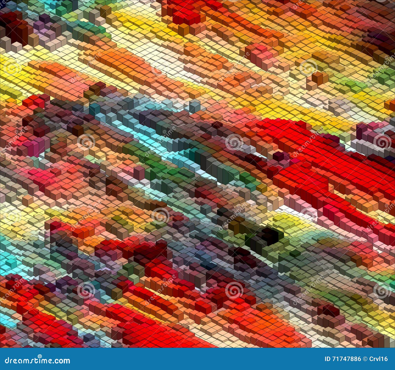 Isometric Vector Pattern stock vector. Illustration of chart - 71747886