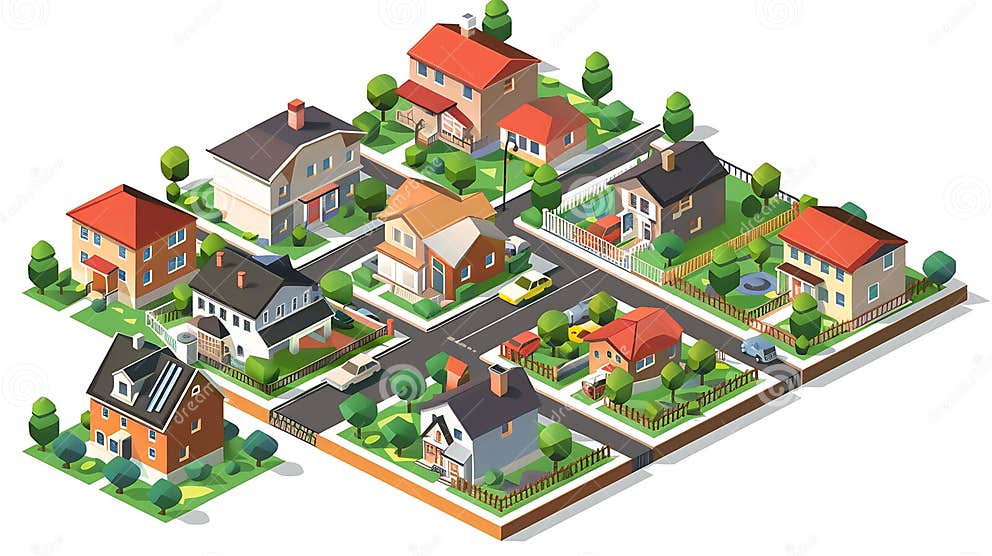 Isometric of a Zoning Regulation Chart Showing Building Setbacks and ...