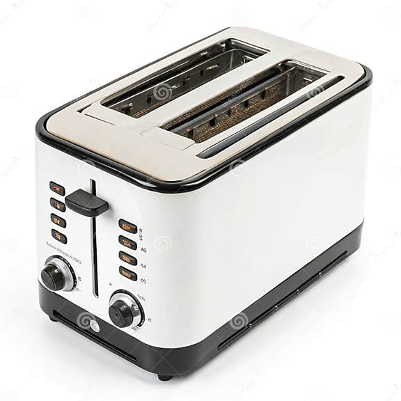 Isometric Toaster Isolated on White Background Stock Illustration ...