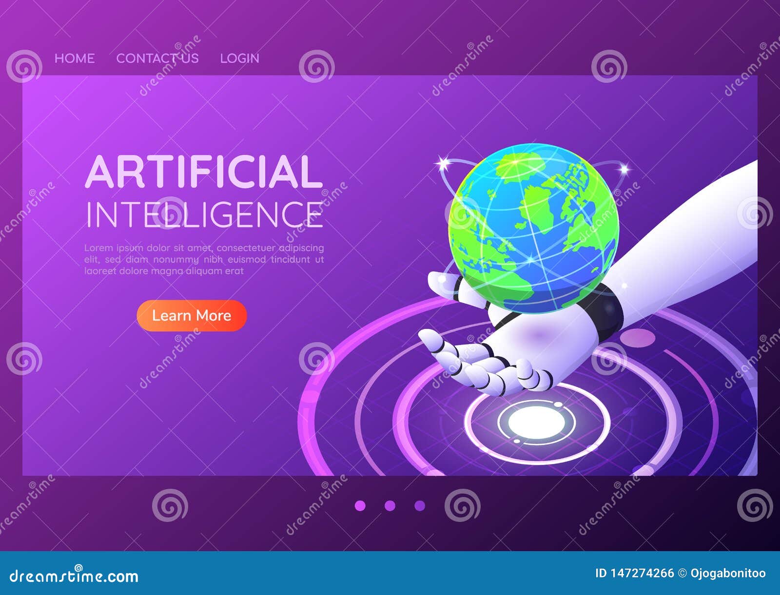 RPA Banner. Robotic Process Automation Cartoon Vector | CartoonDealer ...