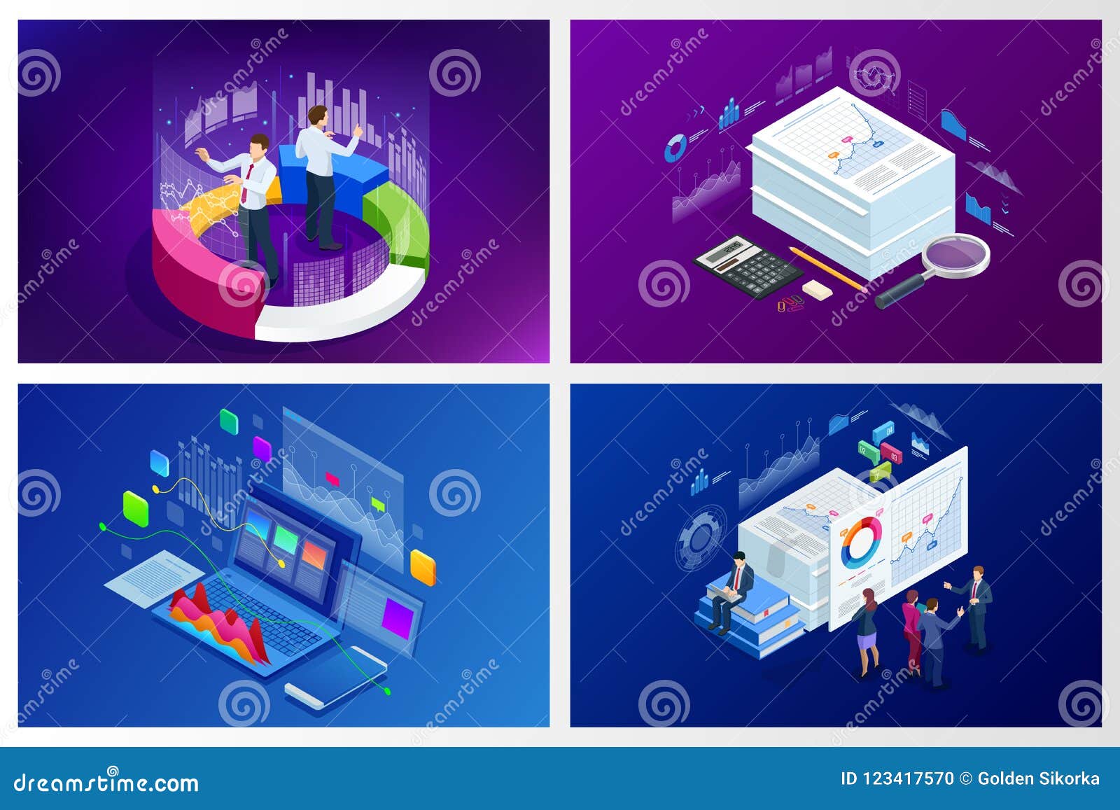 Isometric Web Banner Data Analisis and Statistics Concept. Vector ... Isometric Web Banner Data Analisis and Statistics Concept. Vector ...