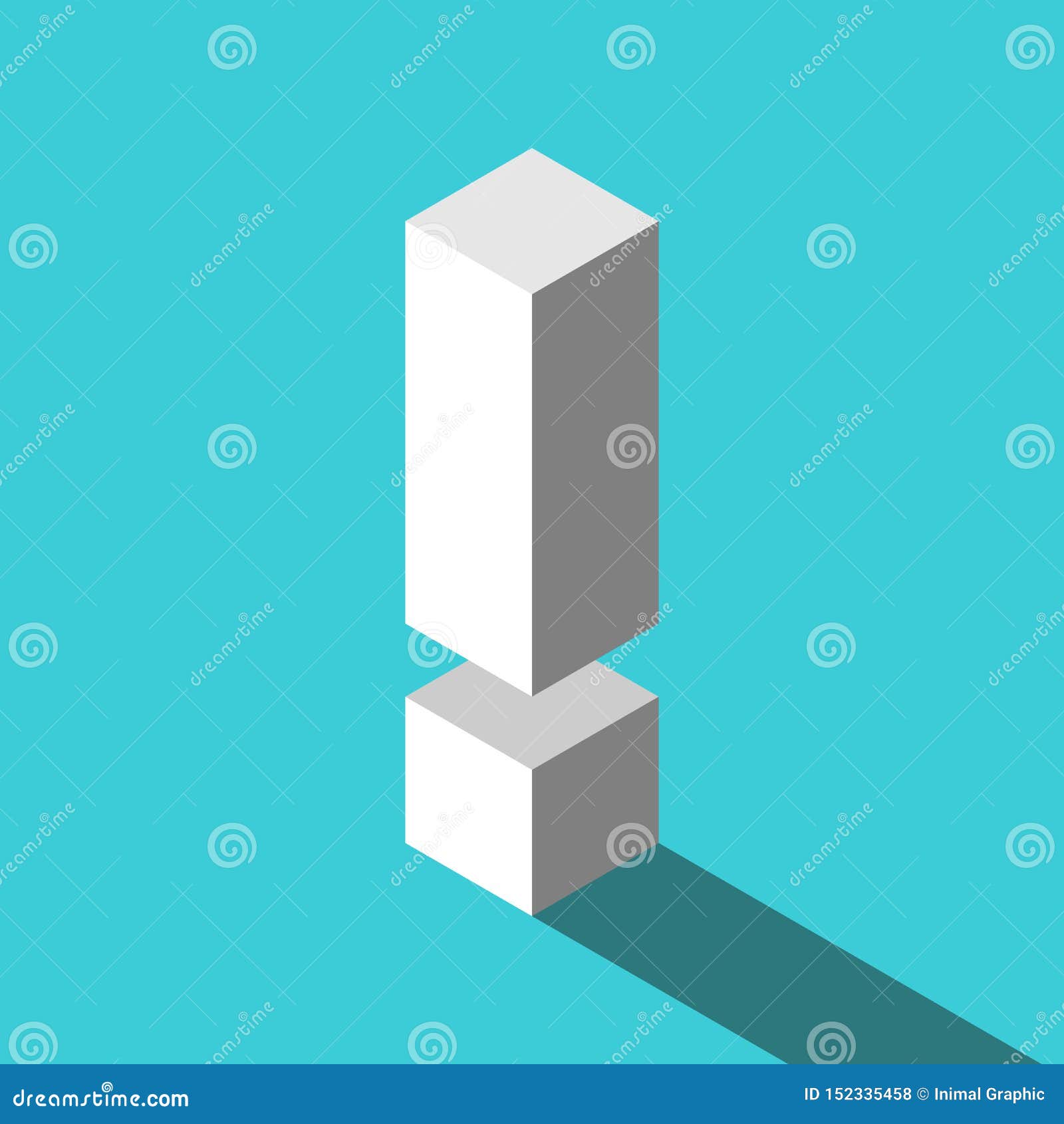 White Exclamation Mark Symbol On Red Circle Vector Illustration ...