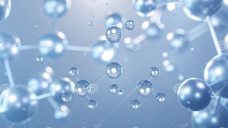 Isopropanol Molecular Structure 3d, Flat Model, Isopropyl Alcohol ...