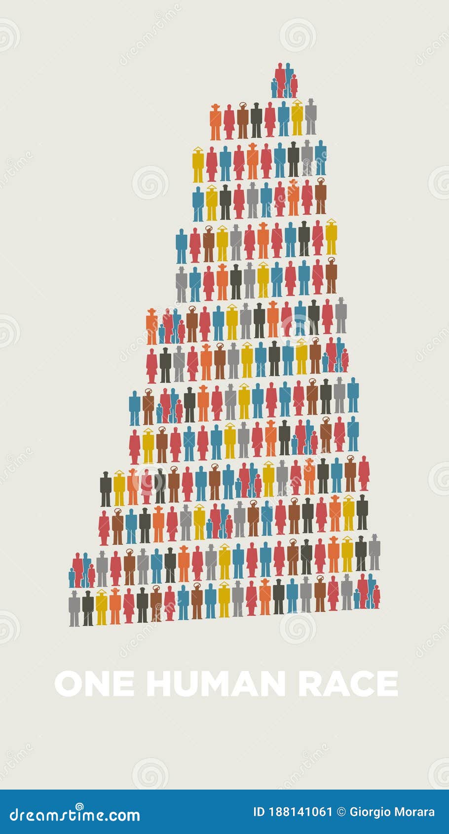 Set Of Pictograms With A African American Person Of Different Ages ...