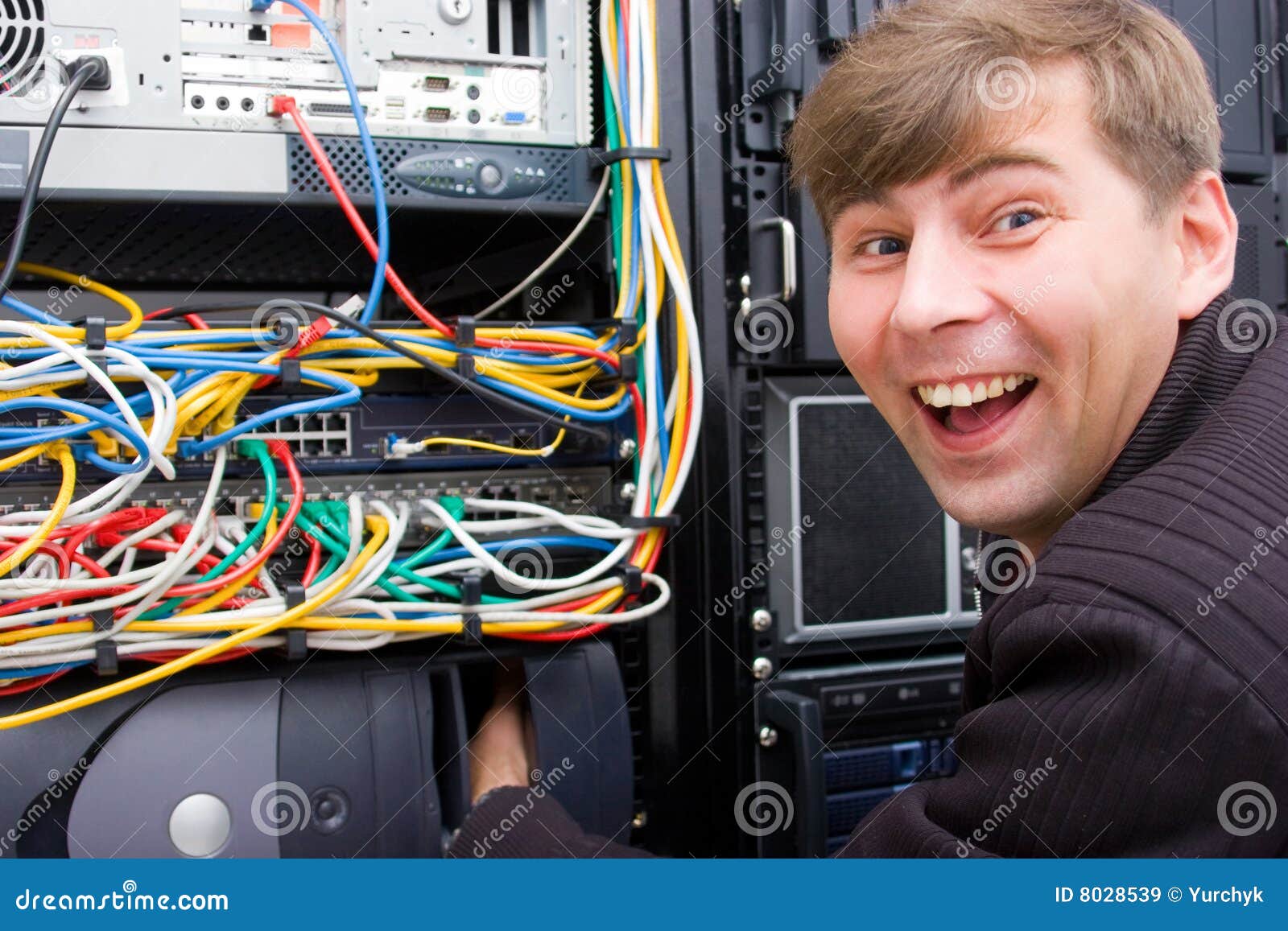 ISP fun stock image. Image of communication, datacenter - 8028539