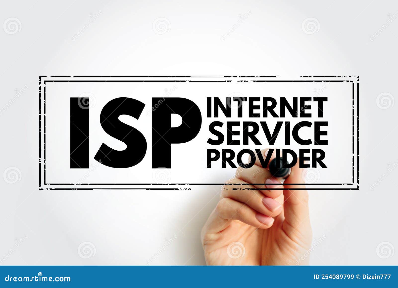 ISP Internet Service Provider - Company that Provides Web Access To ...