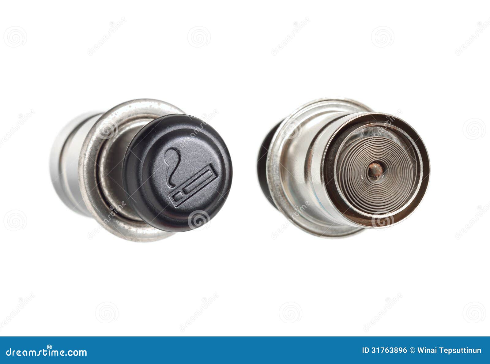 Isqueiro do cigarro foto de stock. Imagem de fumo, isolado - 31763896