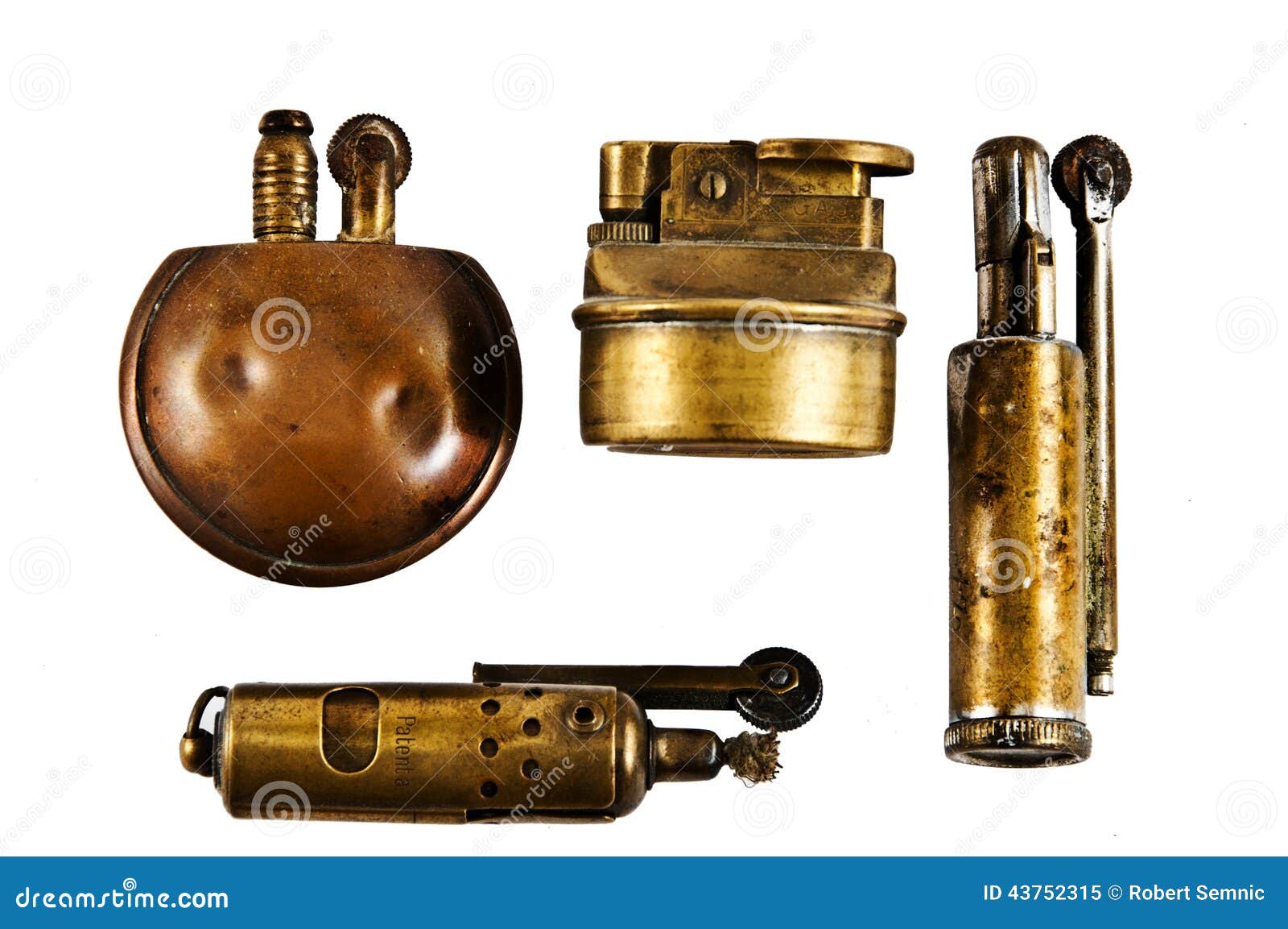 Isqueiros antigos imagem de stock. Imagem de fumar, isqueiro - 43752315