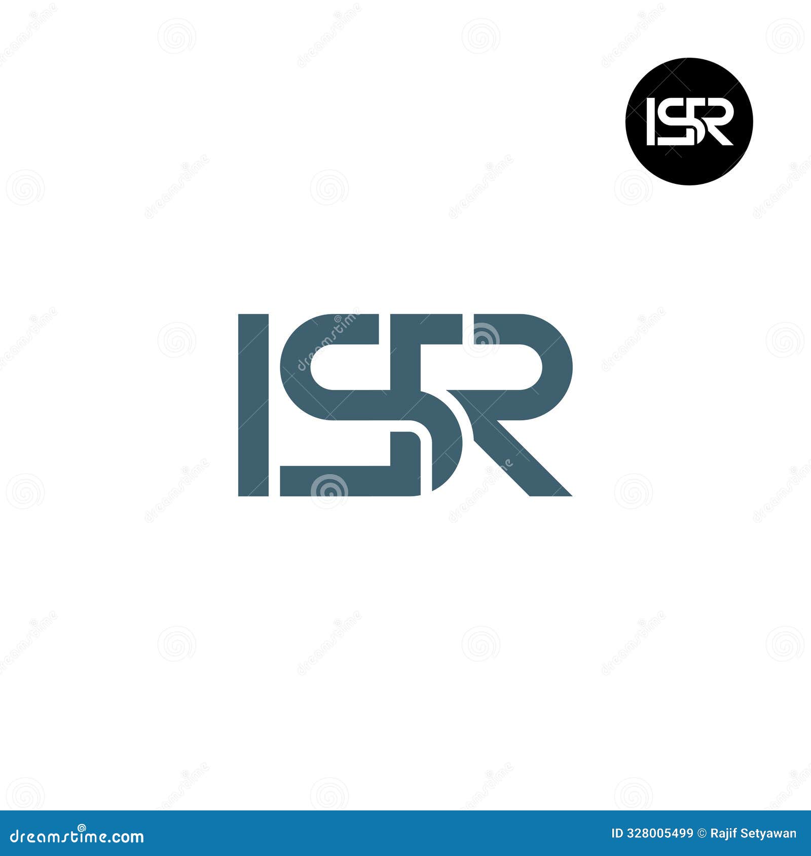 ISR Logo Letter Monogram Design Stock Vector - Illustration of brand ...