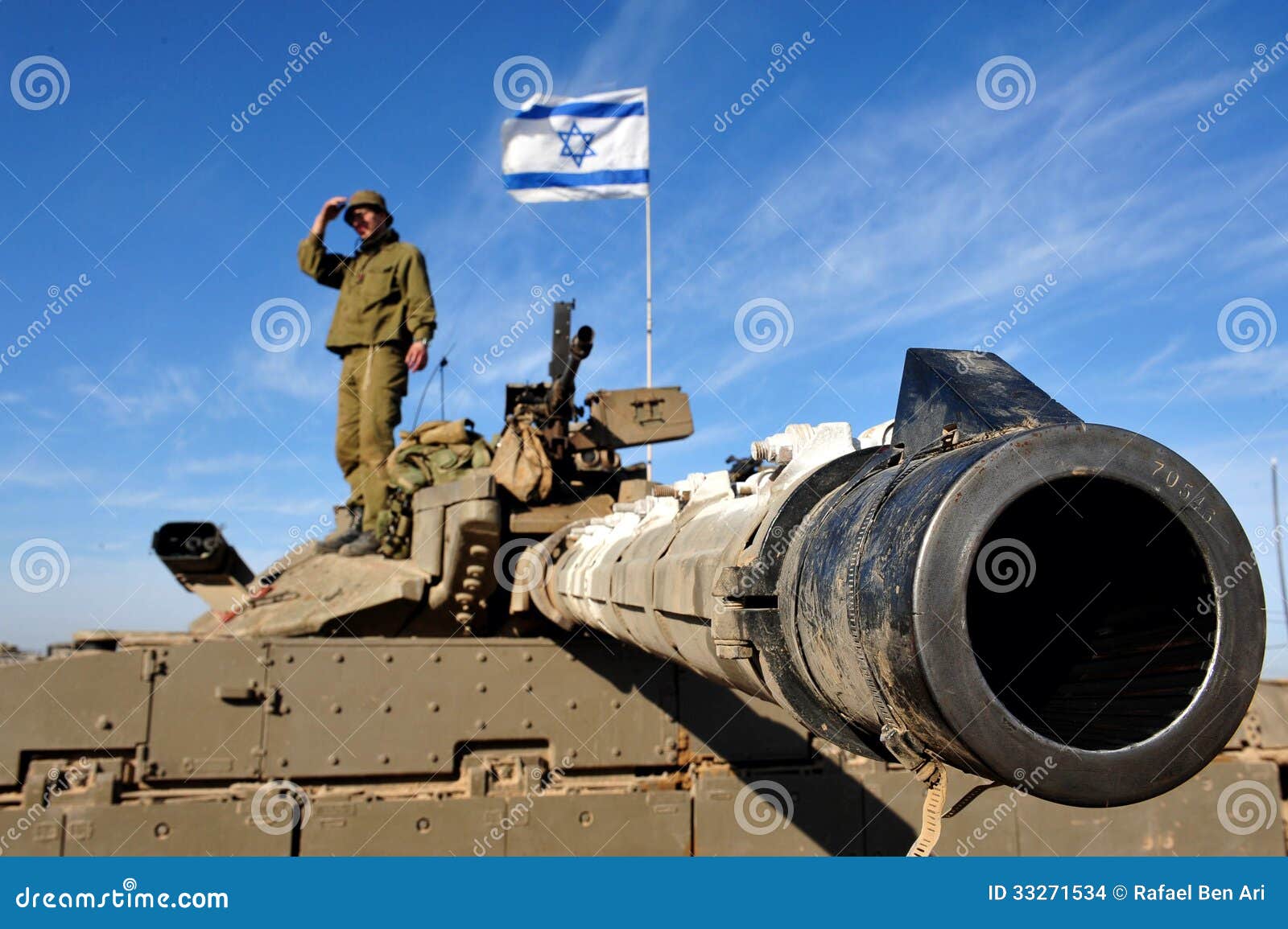 Israel Army Tank imagen de archivo editorial. Imagen de tiro - 33271534