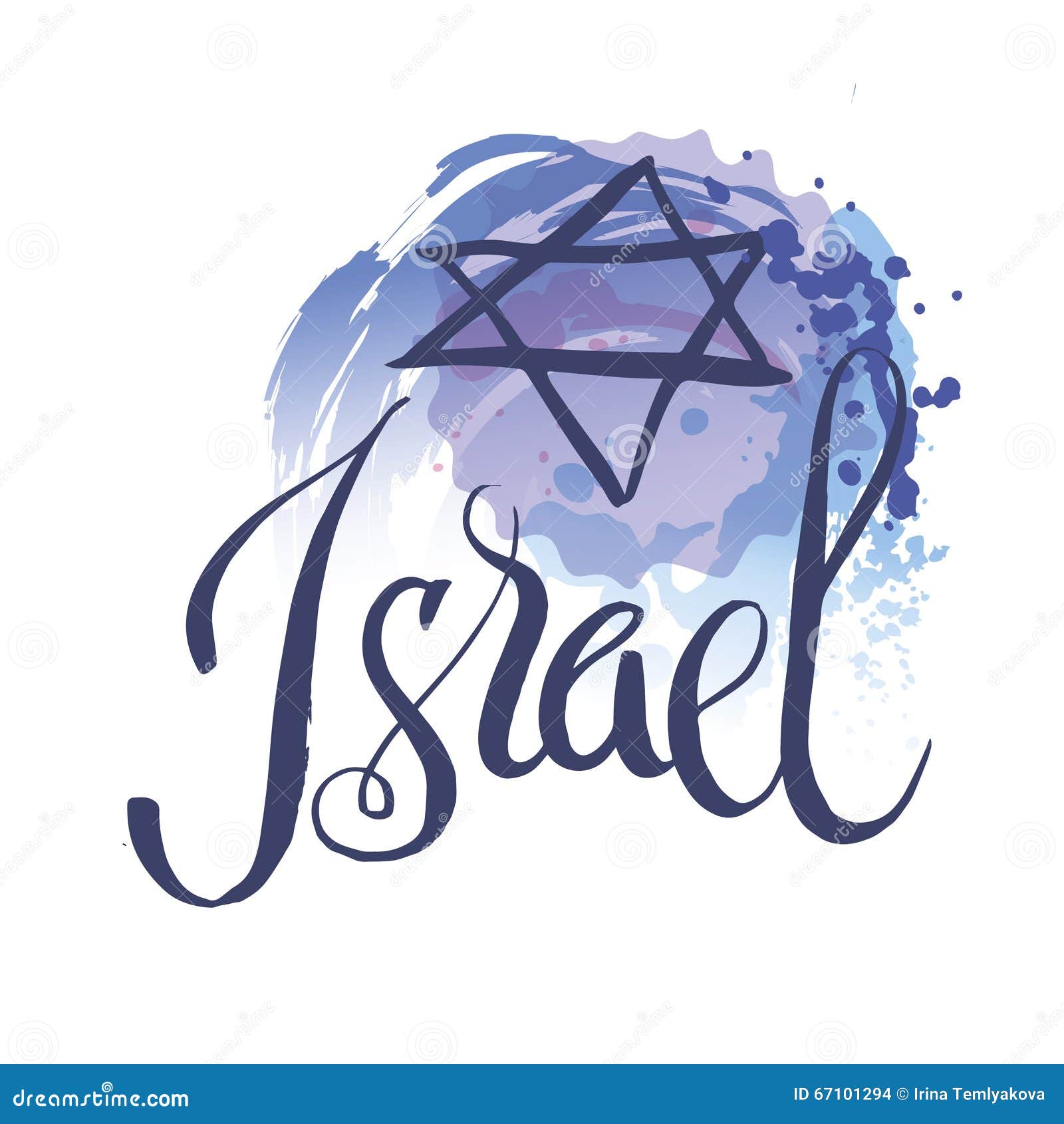 Israel Design Over White Background, Vector Illustration Stock Vector ...