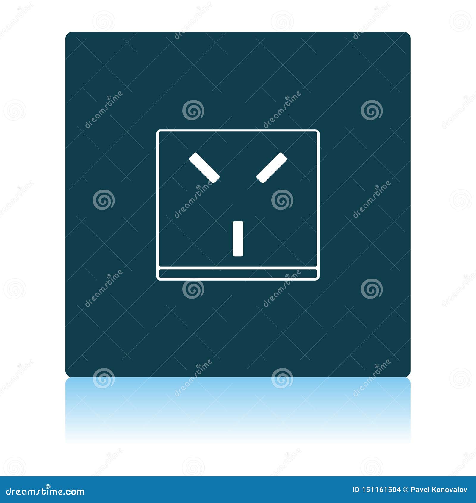 Israel Electrical Socket Icon Stock Vector - Illustration of element ...