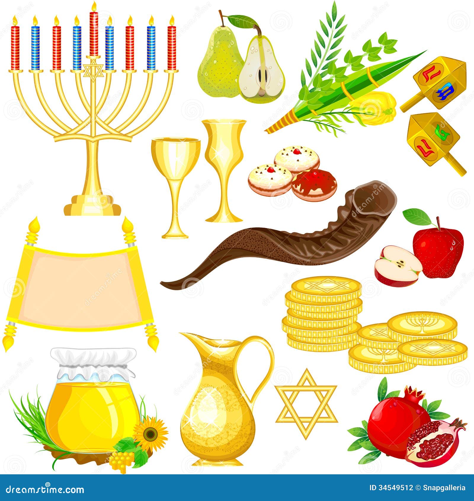 Israel Festival Object stock vector. Illustration of ceremony - 34549512