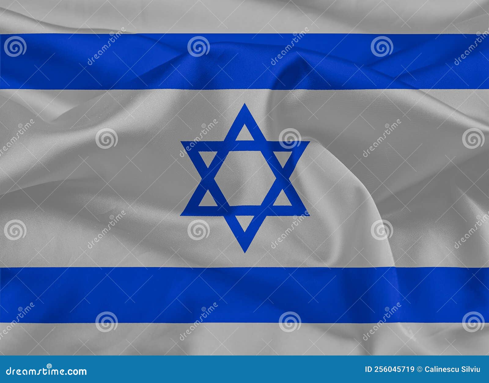 Israel flag design 3 stock illustration. Illustration of event - 256045719