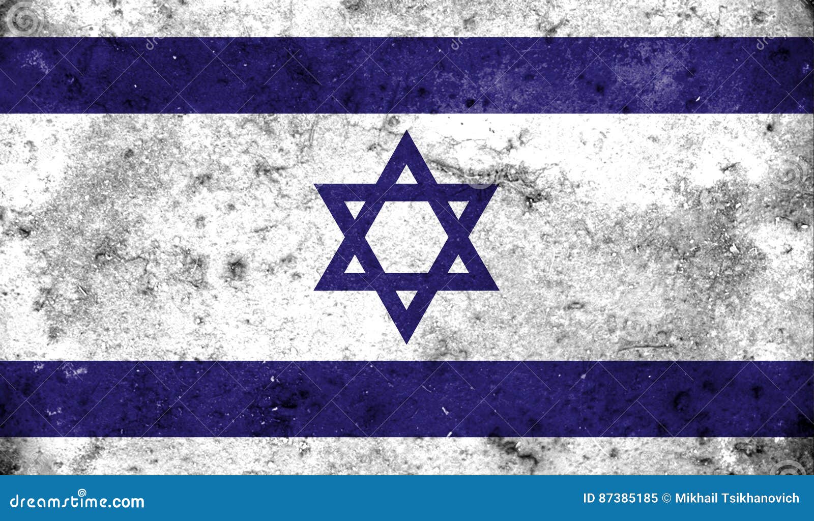 Israel Flag on Old Background Retro Effect Stock Image - Image of ...