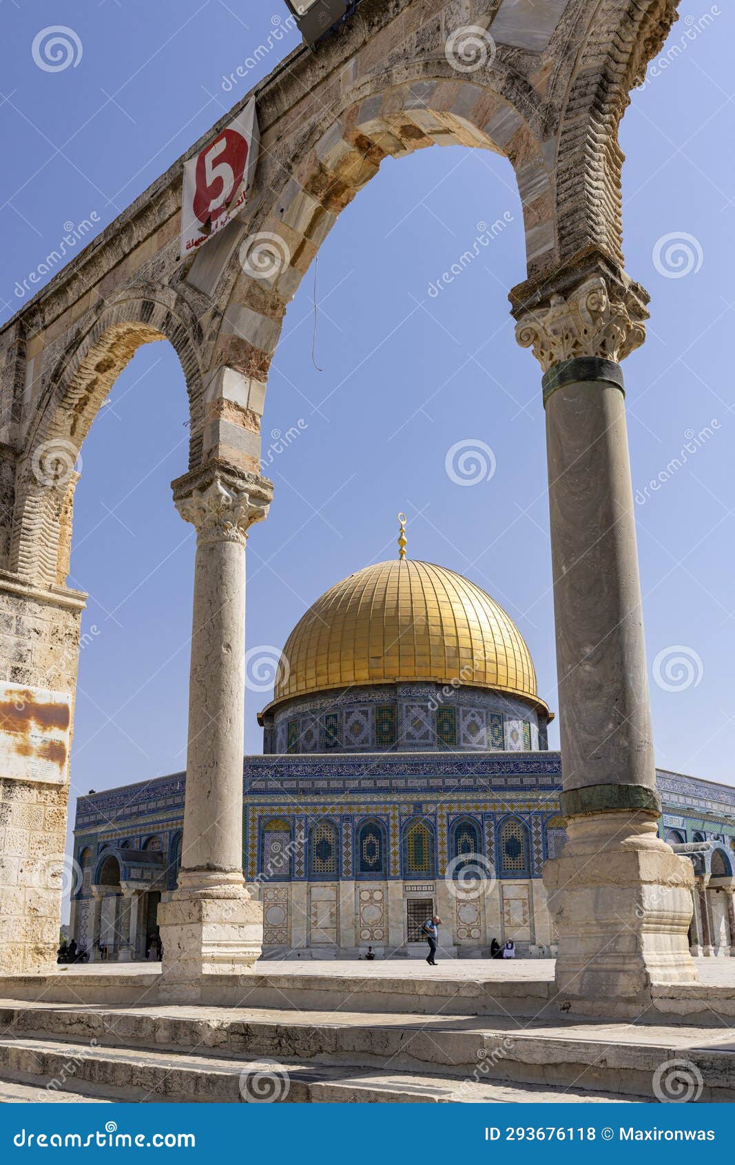 Israel - Jerusalem - Esplanade of the Mosques Editorial Stock Photo - Image of mosques, building ...