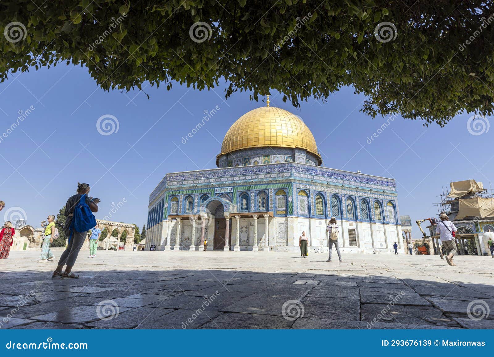 Israel - Jerusalem - Esplanade of the Mosques Editorial Stock Image ...